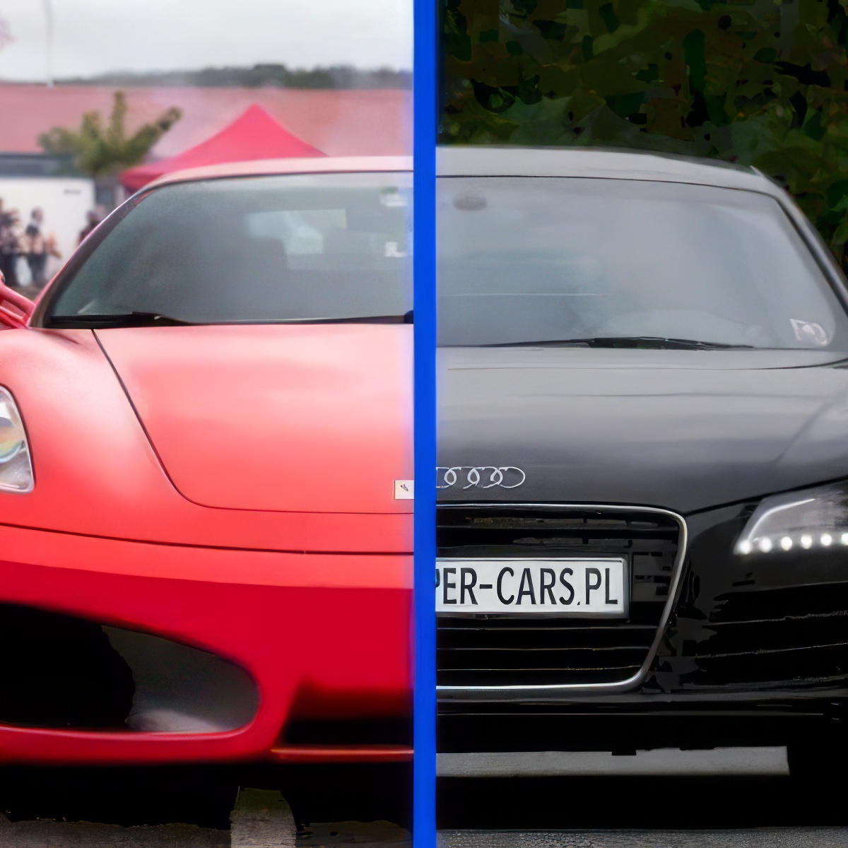 Pojedynek Ferrari F430 vs. Audi R8 | Poznań (Tor Bednary)